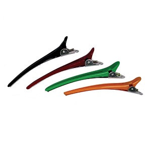 Sectioning Clips Nylon/Aluminium Coloured – Les Cheveux Wholesalers